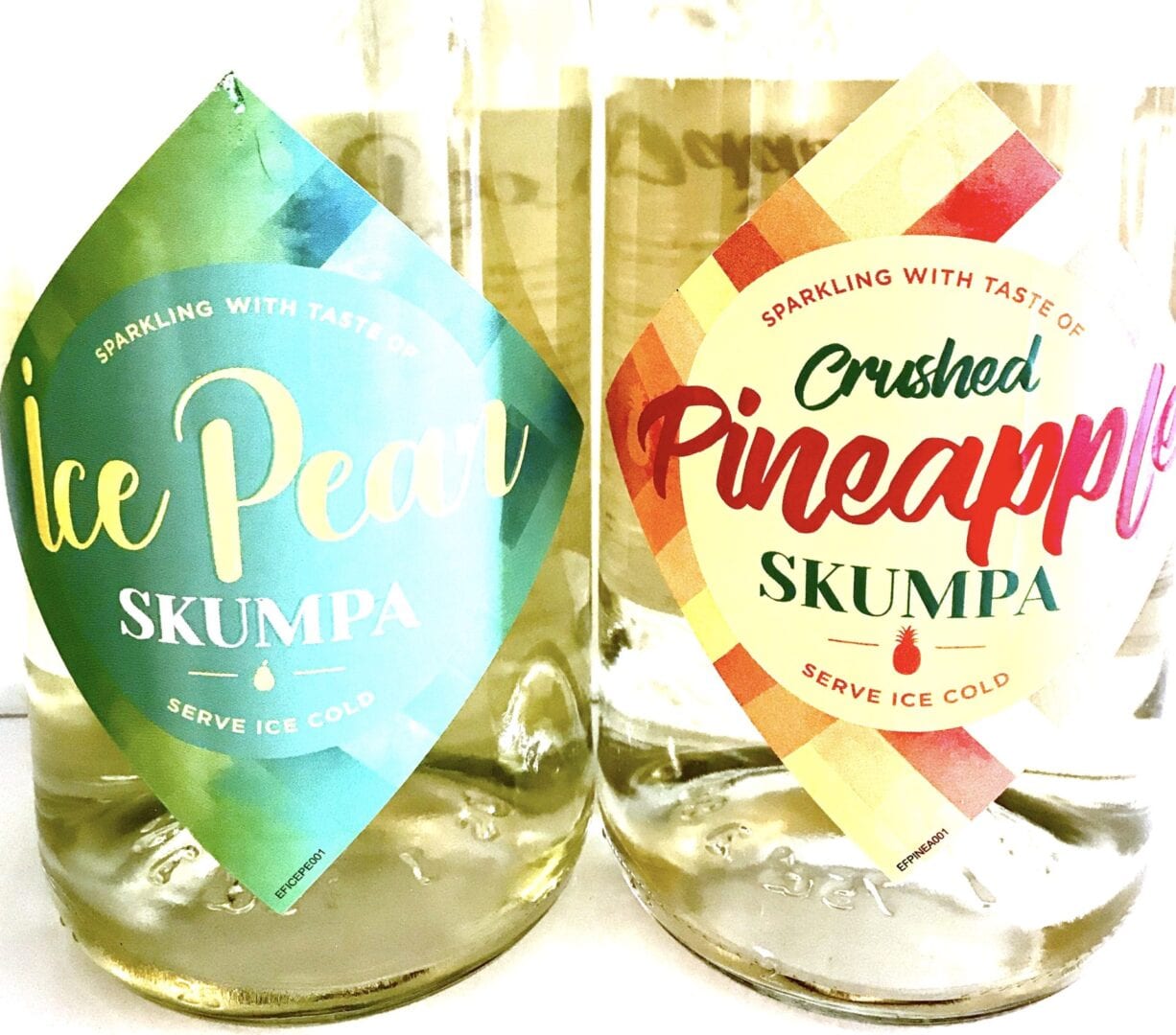 Ice Pear Skumpa & Crushed Pineapple Skumpa | Xperhotelsandtable
