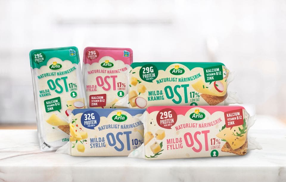 Arla lanserar naturligt näringsrika hårdostar | Xperhotelsandtable