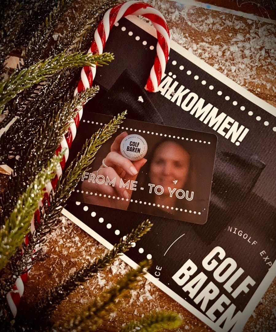 Presentkort golfbaren - Perfekt julklapp eller gåva | Xperhotelsandtable