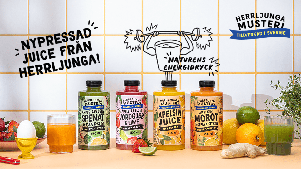 Äntligen en nypressad och svensktillverkad Juice & Lemonad ...