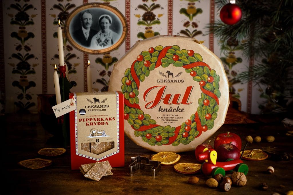 Årets julnyhet från Leksands Knäckebröd - Tre Kullor med smak av ...