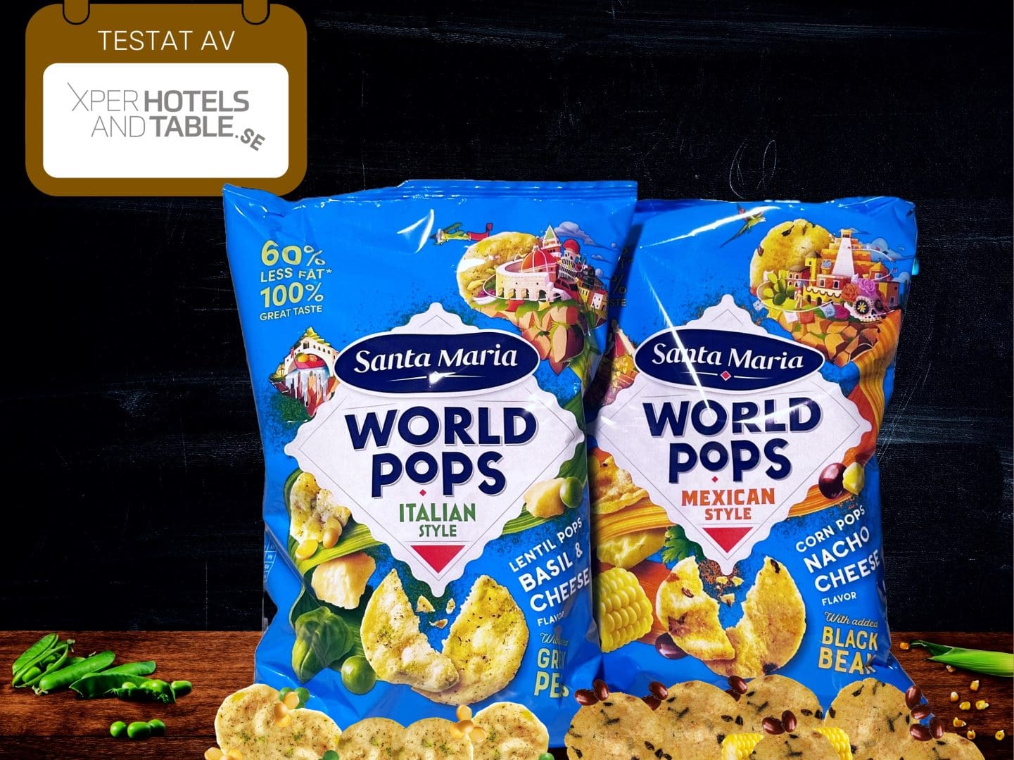 TESTAT: Poppade chips från Santa Maria! | Xperhotelsandtable