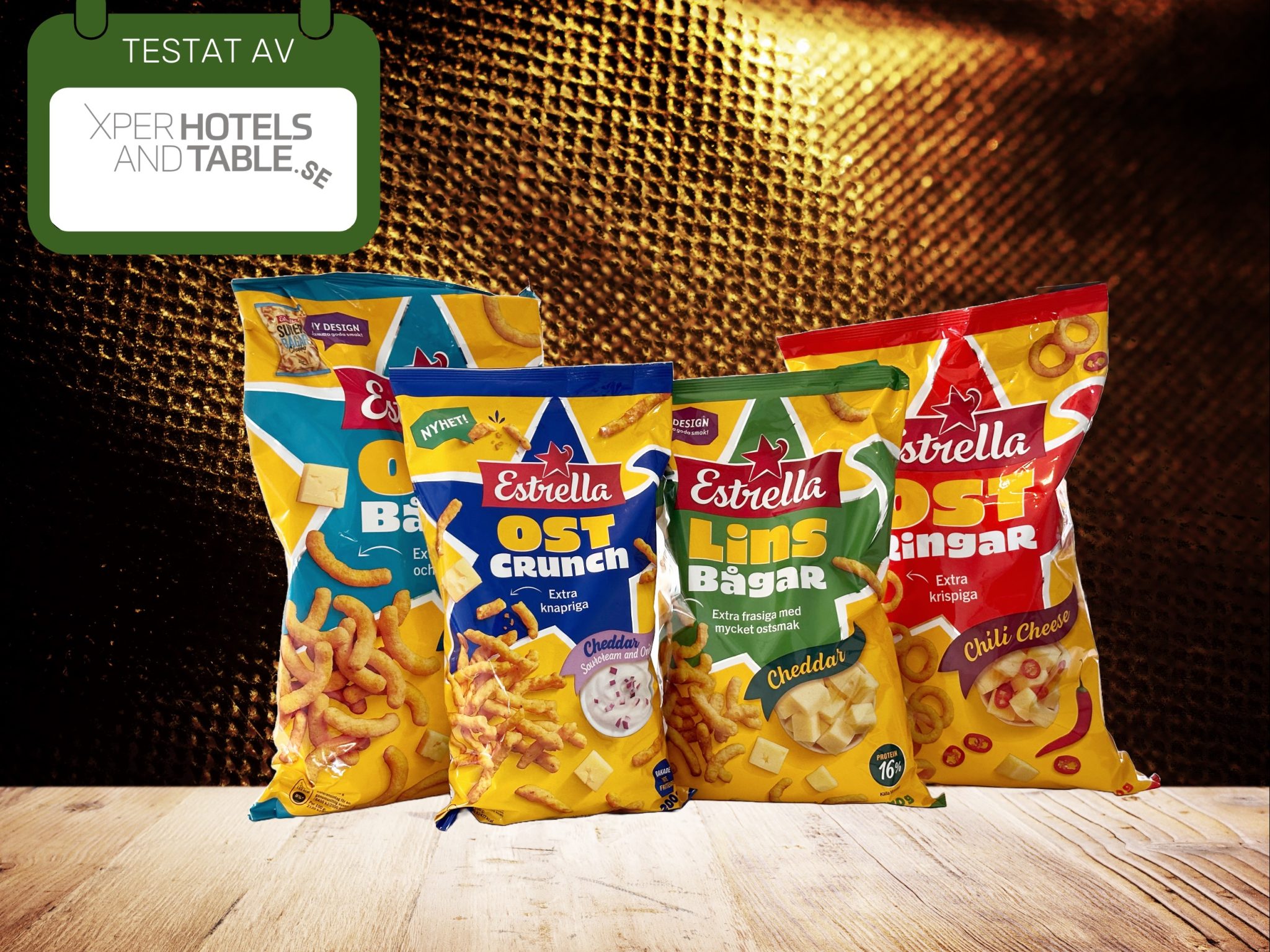 TESTAT: Ostsnacks utmanar i snackhyllan | Xperhotelsandtable