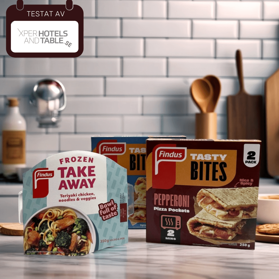TESTAT: Nytt från Findus | Xperhotelsandtable