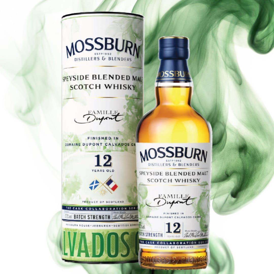 Mossburn 12 yo Speyside blended malt Dupont calvados Finish ...
